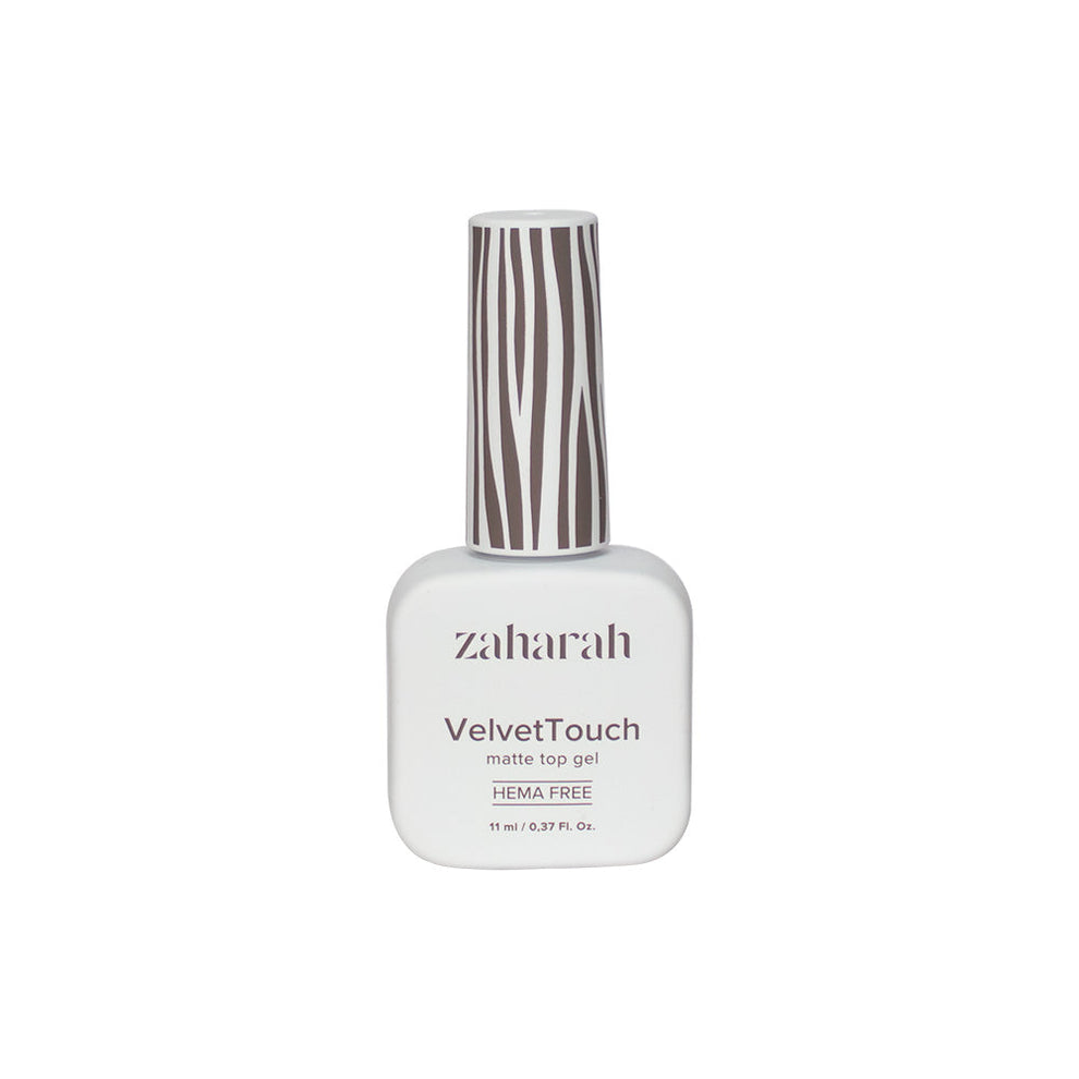 Zaharah VelvetTouch | Matte No-Wipe Top Gel for Velvet Finish